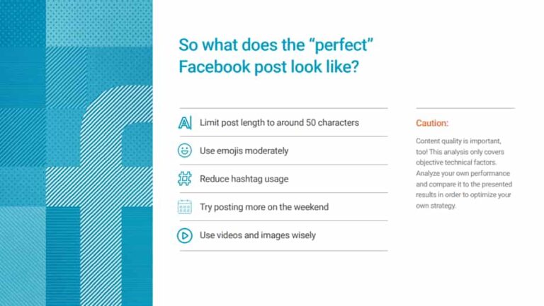 What does the perfect Facebook and Instagram post look like and when ...